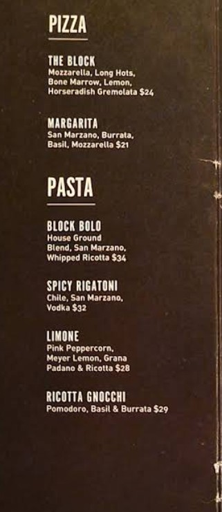 Menu of The Butcher's Block | Exclusive Cuts, Farm-to-Table Restaurant ...