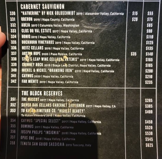 Menu of The Butcher's Block | Exclusive Cuts, Farm-to-Table Restaurant ...